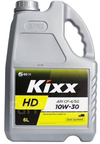GS KIXX Dynamic / HD 10W30 CF-4/SG (п/синт) 6л, полусинтетическое, 6,00 ...