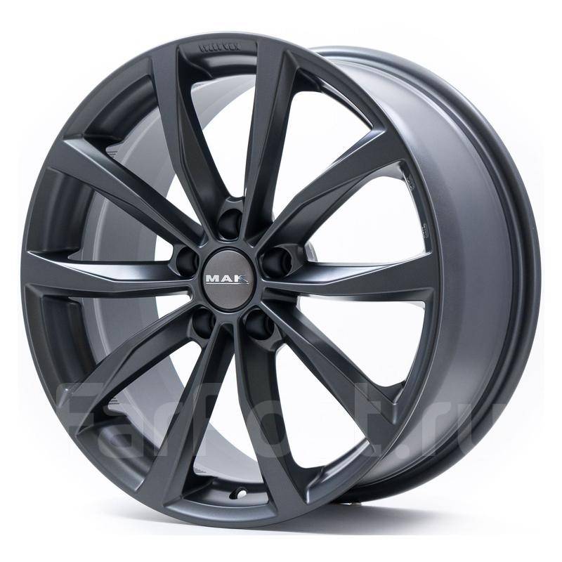 R18 5x112 8J ET44 D57,1 MAK Wolf Silver, 18", 8 шт, Ширина диска 8.0 ...