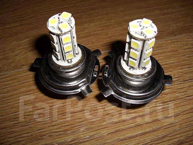 Светодиодные лампы дальнего-ближнего света H4-18SMD-5050(2)-W купить во ...