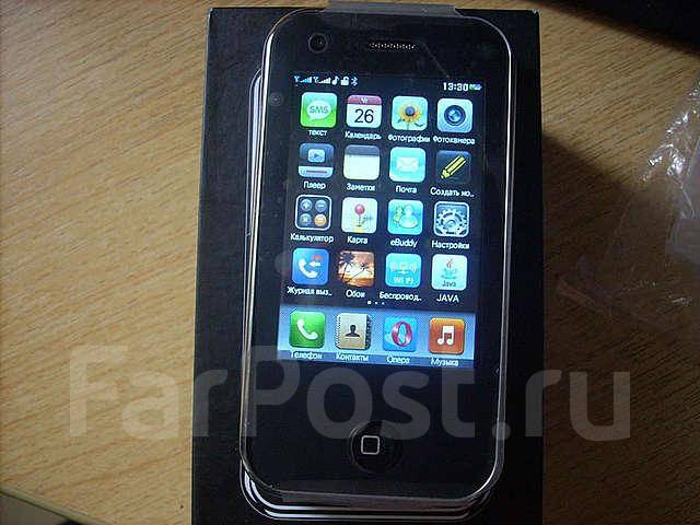 Отличная копия iPhone, Dapeng T2000: 2SIM, WiFi, TV, JAVA, Qwerty ...