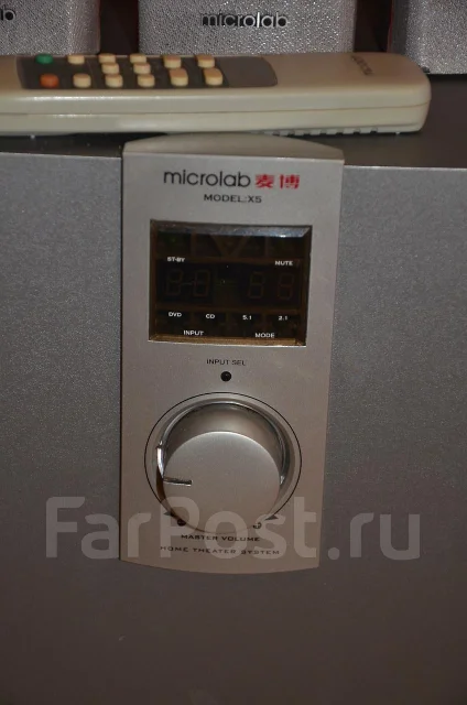 Акустика 5.1 Microlab X5, б/у во Владивостоке