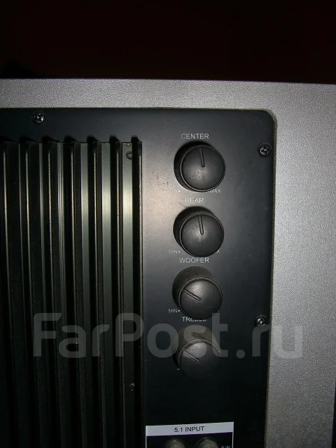 Subwoofer Microlab X5 90W со встроеным усилителем 5.1, б/у во Владивостоке