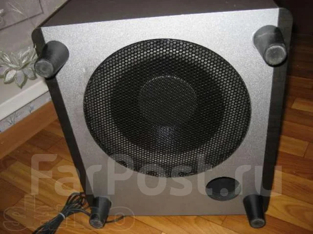 Subwoofer Microlab X5 90W со встроеным усилителем 5.1, б/у во Владивостоке
