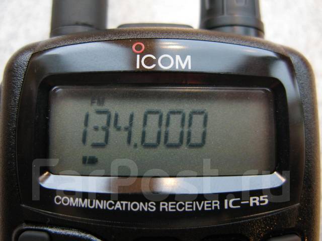 Всеволновый сканирующий радиоприемник ICOM IC-R5 во Владивостоке