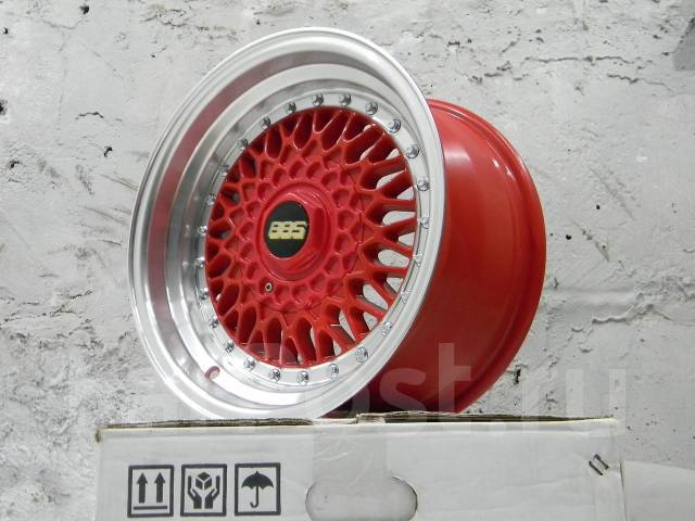 Комплект дисков BBS RS Red 15x8 +15 New 4x114.3/4x100, 15", 4 шт, 7,00 кг. 73,0 мм. новый во ...