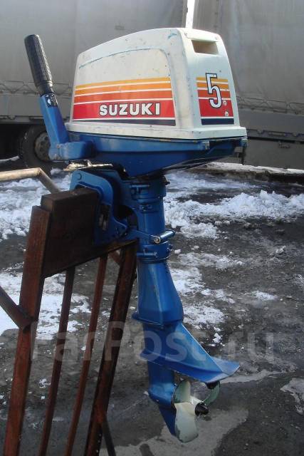 Лодочный мотор Suzuki DT5 , S-нога, двухтактный - Лодочные моторы во ...