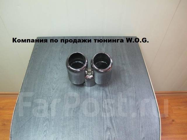 Насадка на глушитель раздвоенная купить во Владивостоке по цене: 4 500 ...