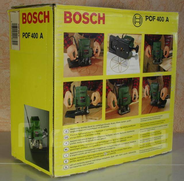 Фрезер Bosch POF 400 A. Маленький домашний трудяга - Инструменты и ...