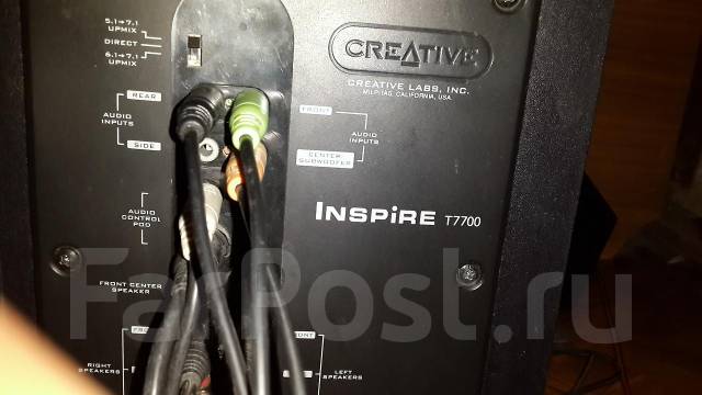 Акустическая Система Creative Inspire T7700 5.1 made in USA ...