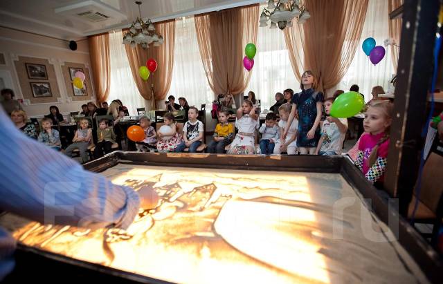 Песочное шоу для детей! Шоу световых картин! (новинка), Художник ...