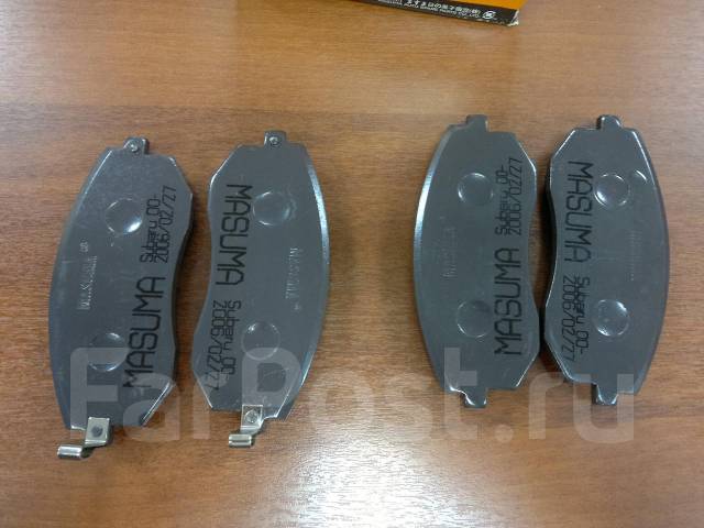 Передние колодки Subaru Masuma 26296FG010 26296FG160 26296SA031 купить ...