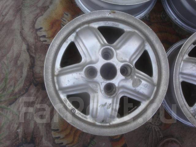 14" диски 4 х 100, 4 Racing, 4 шт, 4x100, б/у во Владивостоке