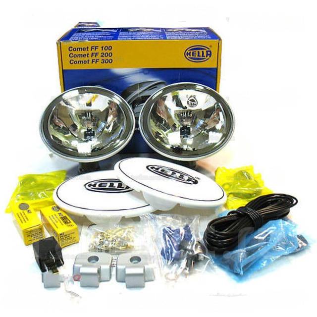Комплект фар дальнего света Hella Comet FF200, цвет корпуса - базальт ...