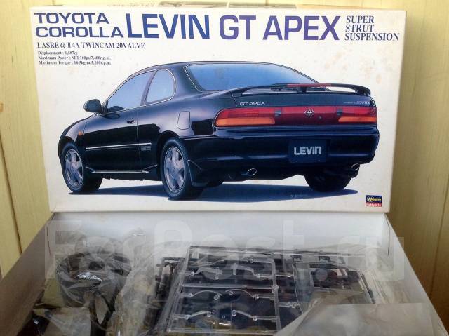 Сборная модель Toyota Corolla Levin Gt Apex Ae101. +Подарок! купить во Владивостоке по цене: 2 ...