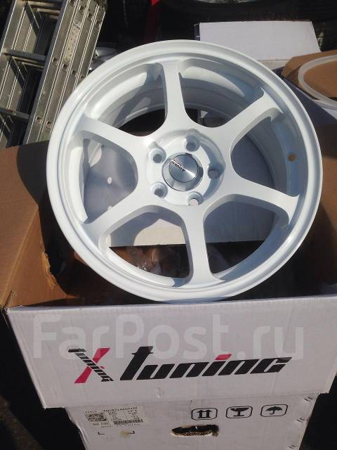 Новые литые диски Advan Racing. R15 5-100. Отправка, 15", 4 шт, 5x100 ...