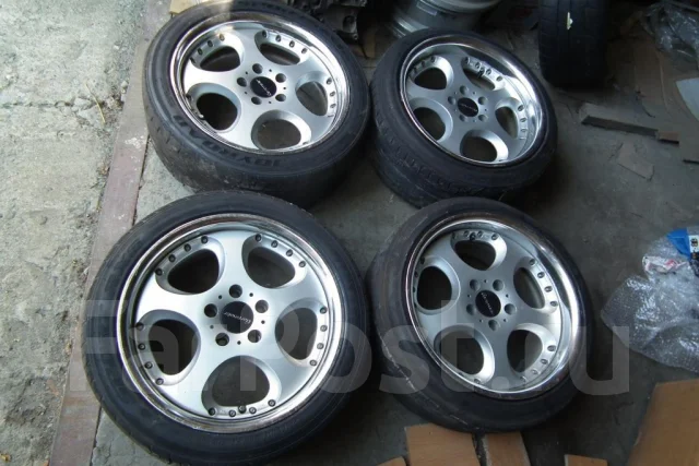 Разноширокие 2х составные SSR R17, 17", 4 шт, Ширина диска 8.0" Вылет ...