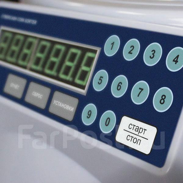 Счетчик монет DORS CT3010, новый, в наличии. Цена: 16 500₽ во Владивостоке