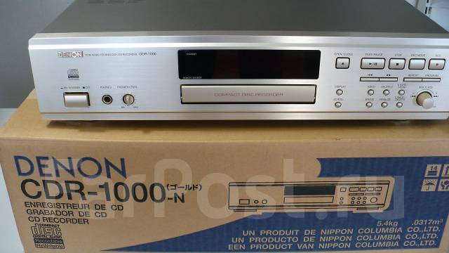 CD-recorder Denon CDR-1000, б/у, в наличии. Цена: ≈ 50 286.50₽ $550 по ...