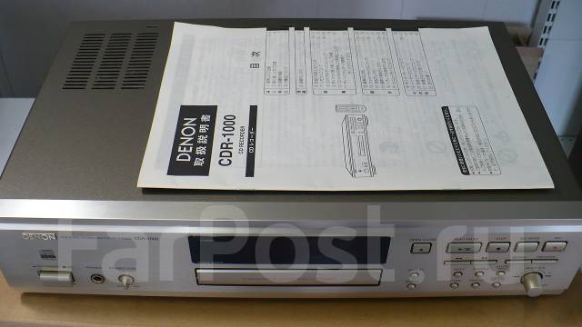 CD-recorder Denon CDR-1000, б/у, в наличии. Цена: ≈ 50 286.50₽ $550 по ...