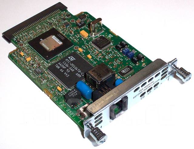Cisco WIC-1ADSL модуль маршрутизатора - Сетевое и серверное ...
