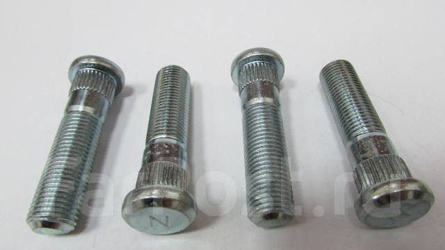 Японские удлиненные колесные шпильки на Nissan +10 mm. L= 54 D=13.0 ...