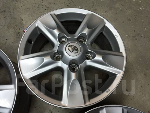 R18 диски оригинальные Toyota LC 200. №M-RZ16.2, 18", 4 шт, 5x150, 110 ...