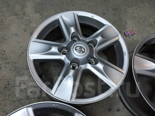 R18 диски оригинальные Toyota LC 200. №M-RZ16.2, 18", 4 шт, 5x150, 110 ...