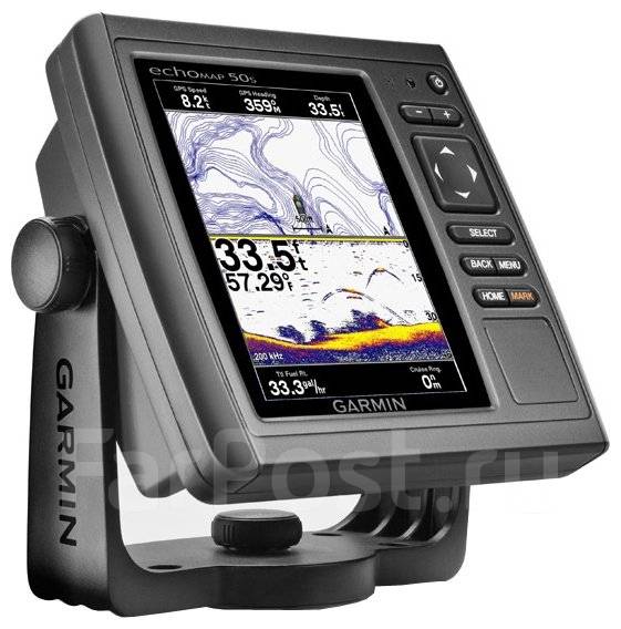 Картплоттер Garmin Echomap 50s с эхолотом и картами - Запчасти и ...