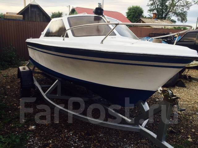 Отличный катер Yamaha Passport 17 (мотор 75 ) с телегой, подвесной ...