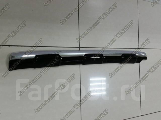 Накладка на задний бампер Prado 150 - Прадо 150 (черный 202) Новая ...