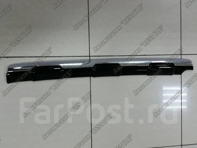 Накладка на задний бампер Prado 150 - Прадо 150 (черный 202) Новая ...