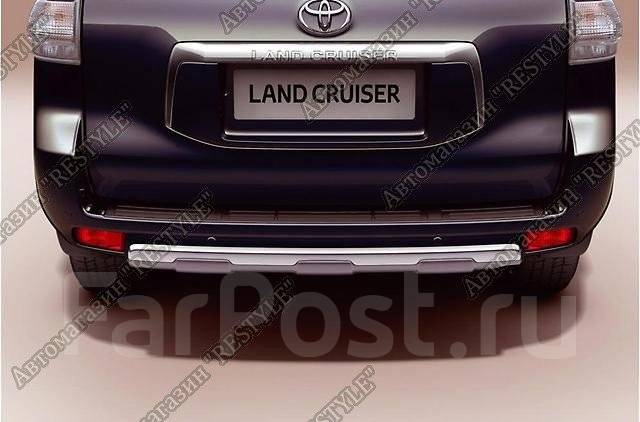 Накладка на задний бампер Prado 150 - Прадо 150 (черный 202) Новая ...