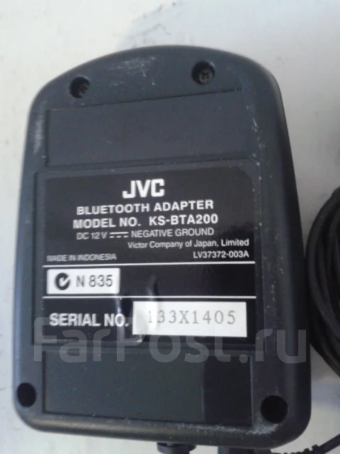 Адаптер Bluetooth JVC KS-BTA200, б/у, в наличии. Цена: 2 500₽ во ...