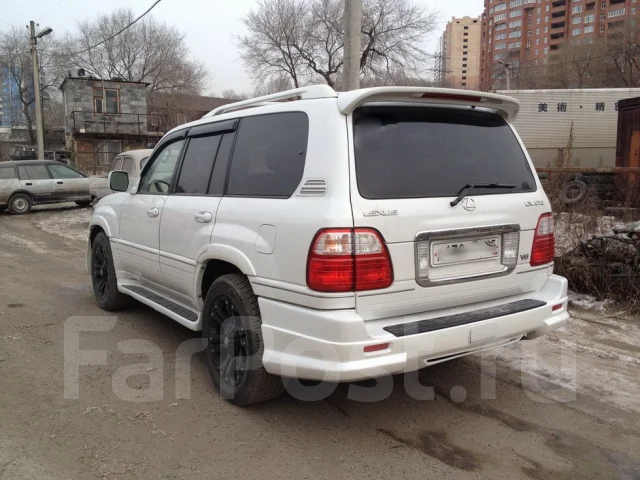 Губа задняя на lexus lx 470, cygnus, land cruiser 100 купить во ...