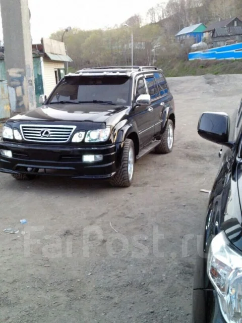 Широкие фендера 60мм на land cruiser 100, lx 470, cygnus купить во ...