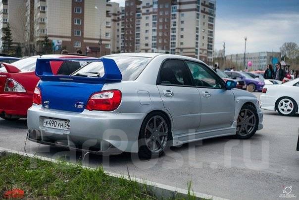 Бампер задний Chargespeed Subaru Impreza WRX STI GD 02-07гг купить в ...