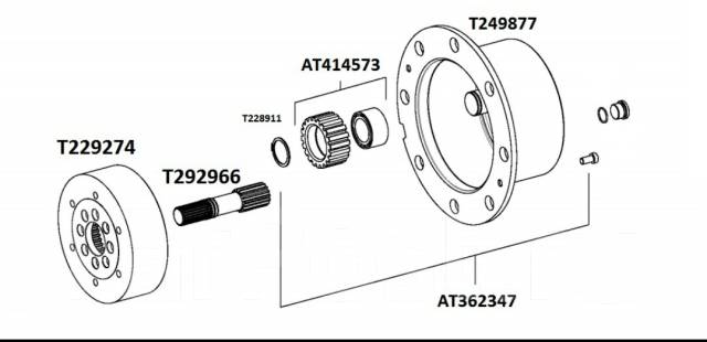 John Deere T229274 T292966 AT414573 купить в Уфе по цене: 10 000 ...