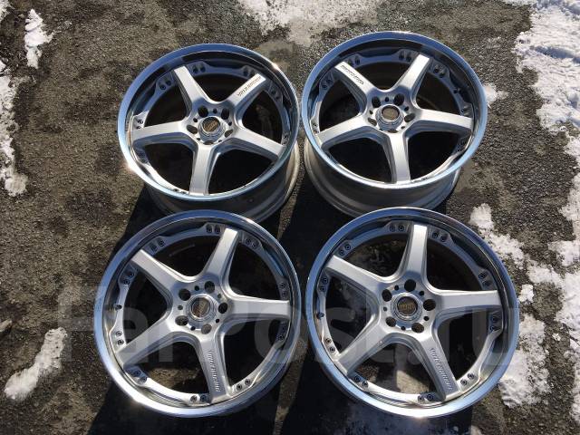 Разноширокие, двухсоставные, кованые RAYS VOLK Racing GTS, 19", 1 шт ...