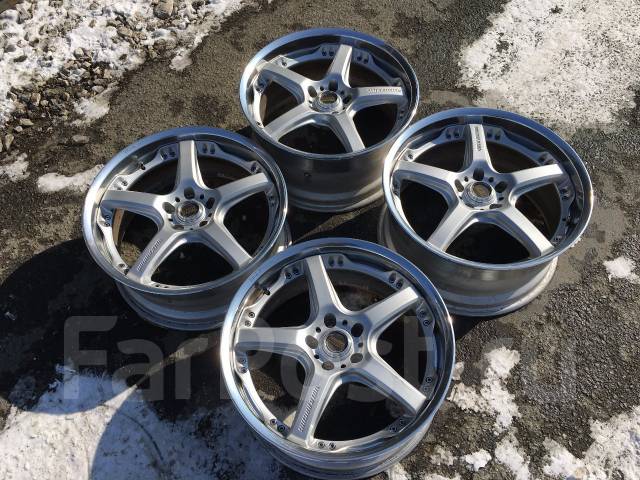 Разноширокие, двухсоставные, кованые RAYS VOLK Racing GTS, 19", 1 шт ...