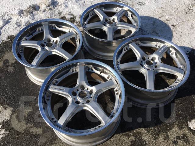 Разноширокие, двухсоставные, кованые RAYS VOLK Racing GTS, 19", 1 шт ...