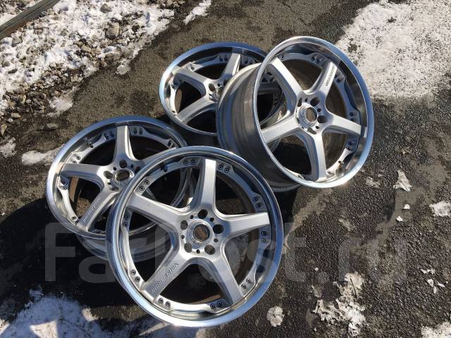 Разноширокие, двухсоставные, кованые RAYS VOLK Racing GTS, 19", 1 шт ...