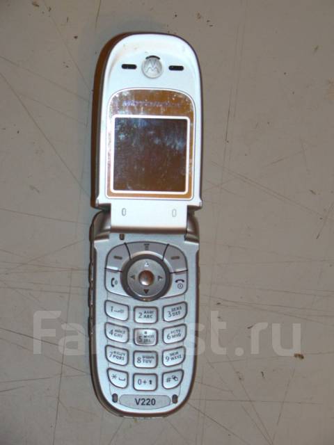 Сотовый телефон, Motorola V220, раскладушка, серебристый, 3G, 4G LTE ...