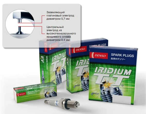 Denso Iridium TT - эффективные и долговечные свечи IT16TT Mazda купить ...