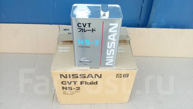 Жидкость трансмиссионная Nissan NS-2 4л KLE5200004 - Трансмиссионные ...