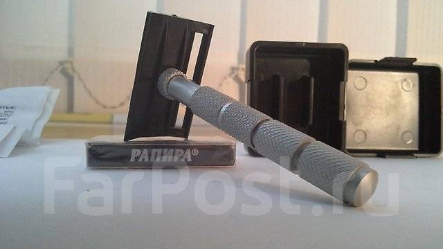 Бритва дорожная 5Д-исполнение ретро Я родом из СссР, новый, под заказ ...