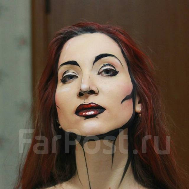 Грим/аквагрим/макияж на новый год во Владивостоке