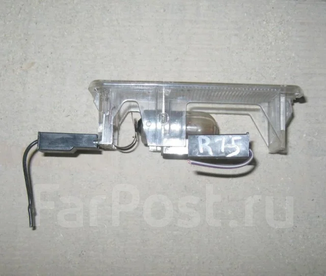 Подсветка номера Rover 75 в Калуге