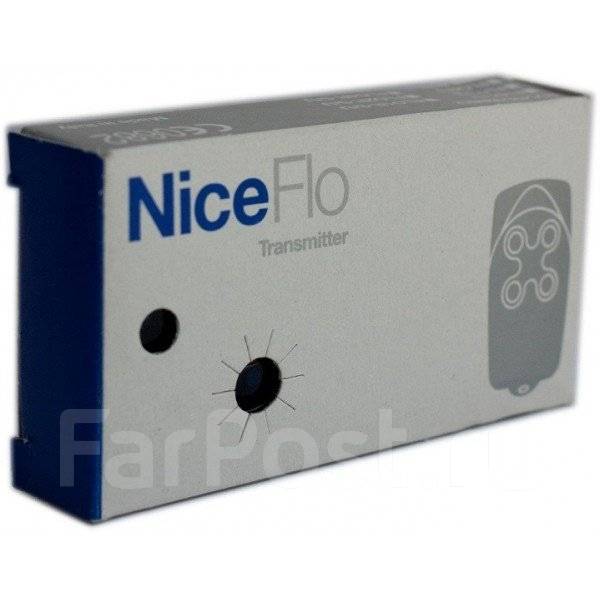 Пульт Nice FLOR-S для ворот и шлагбаумов FLO2R-S Ориг­инал, новый, в ...