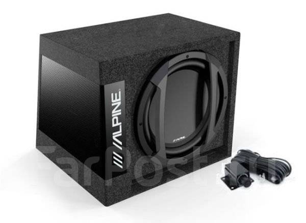 Сабвуфер активный 12" Alpine SWD-355 - Динамики и сабвуферы во Владивостоке