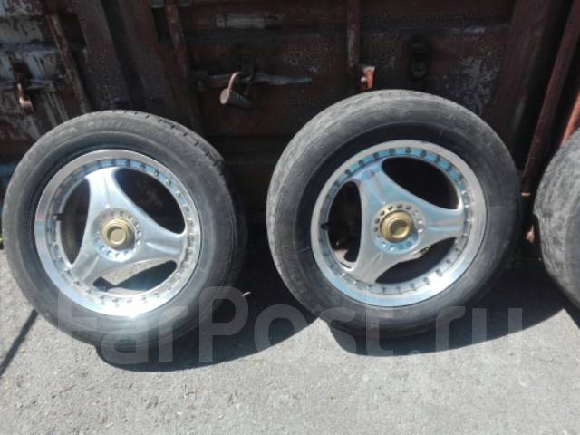 Кованые диски Rays volk racing и резина potenza, 17", 1 шт, 225 мм, 60 ...